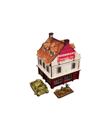 WW2 Normandy Restaurant (15mm)